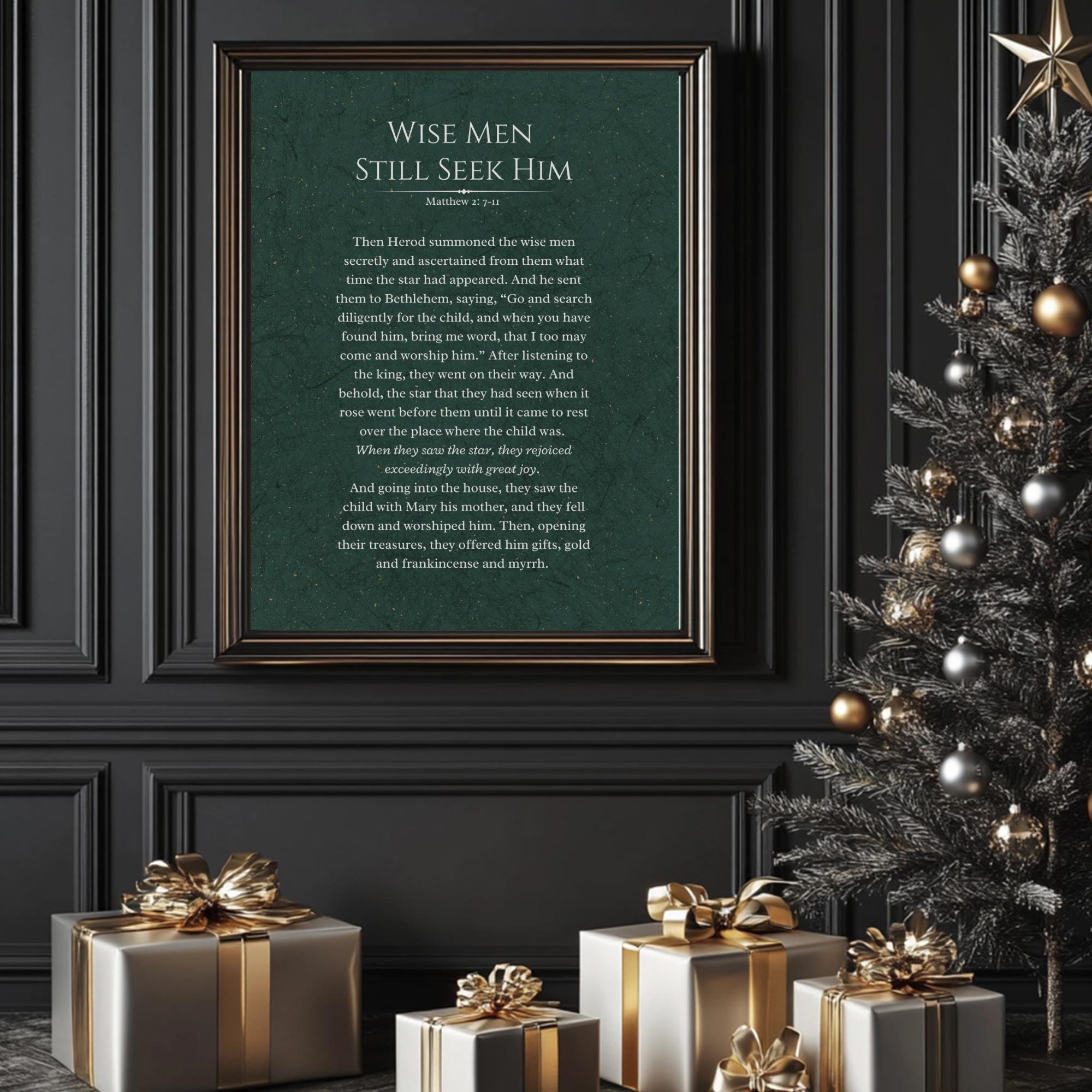 Wise Men Still Seek Him, the Three Wisemen Print, the Magi, Christmas ...
