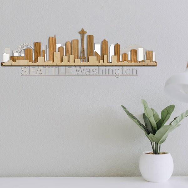 Seattle Cityscape - Etsy