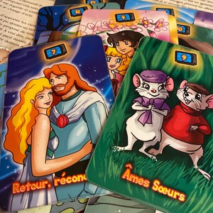 The Oracle of Cartoons 60 Cards Glossy 7.5x12 French. I'm Doing Promo ...