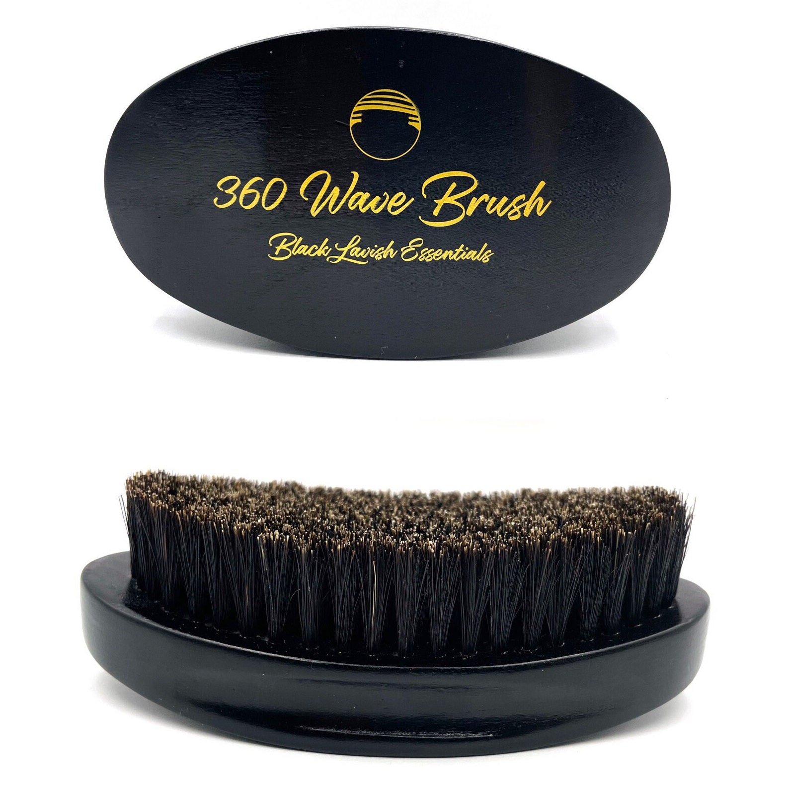 360 Wave Brush Build Deeper Waves Soft & Hard Boar Bristle - Etsy.de
