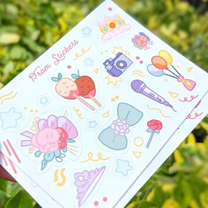 Prom Queen Night Stickers for Planners L Mini Glossy Sticker Sheet L ...