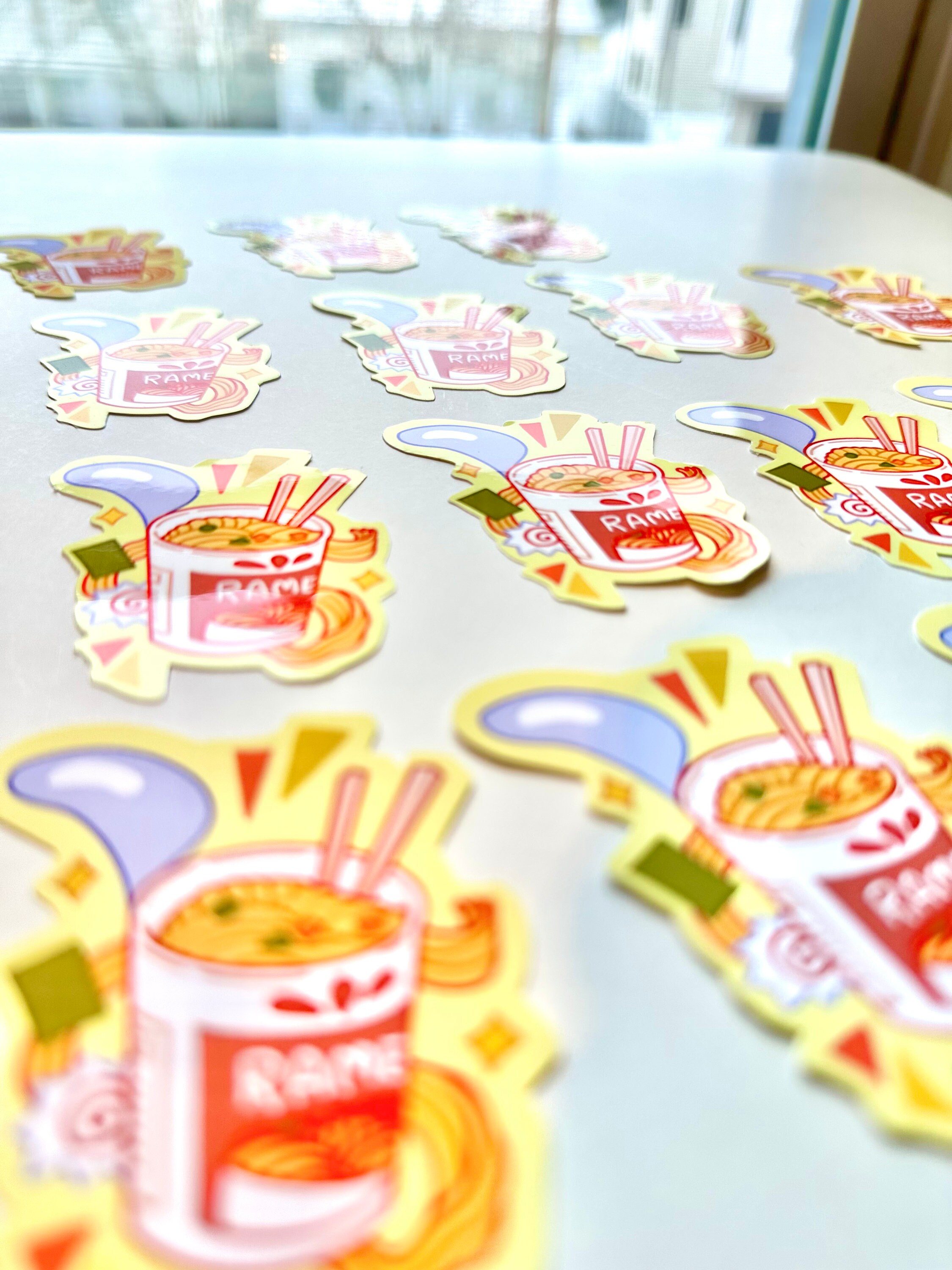 Ready Ramen Die Cut Sticker L Journaling & Stationery L Bujo Foodie ...