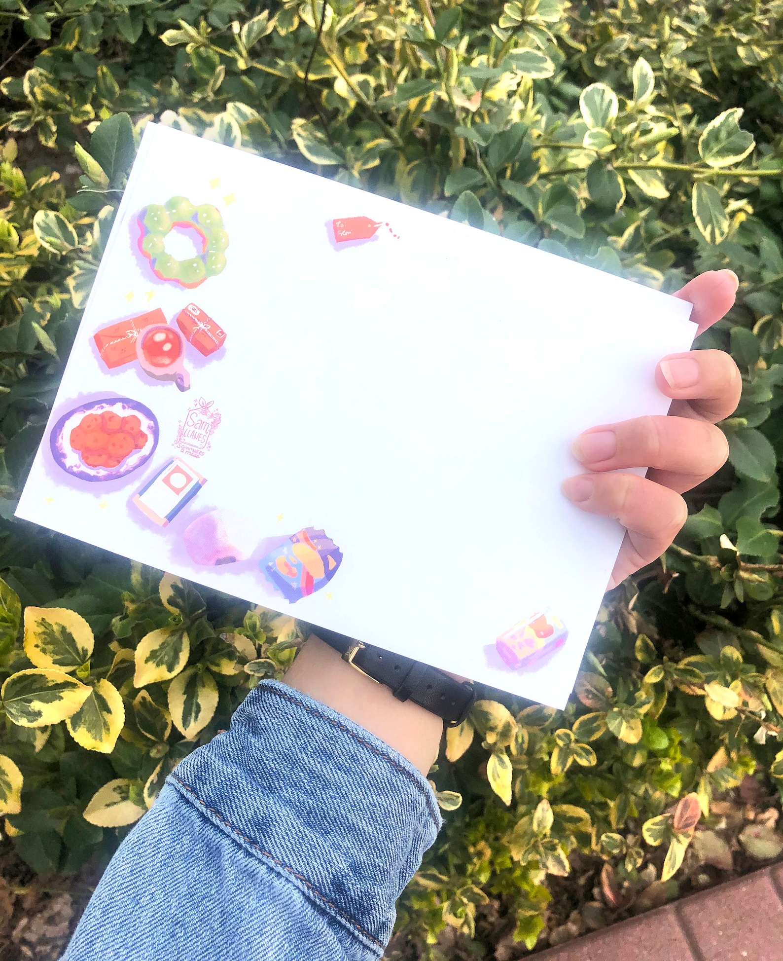 Japanese Picnic Snacks Postcard Art Print L Cute Postcards L - Etsy