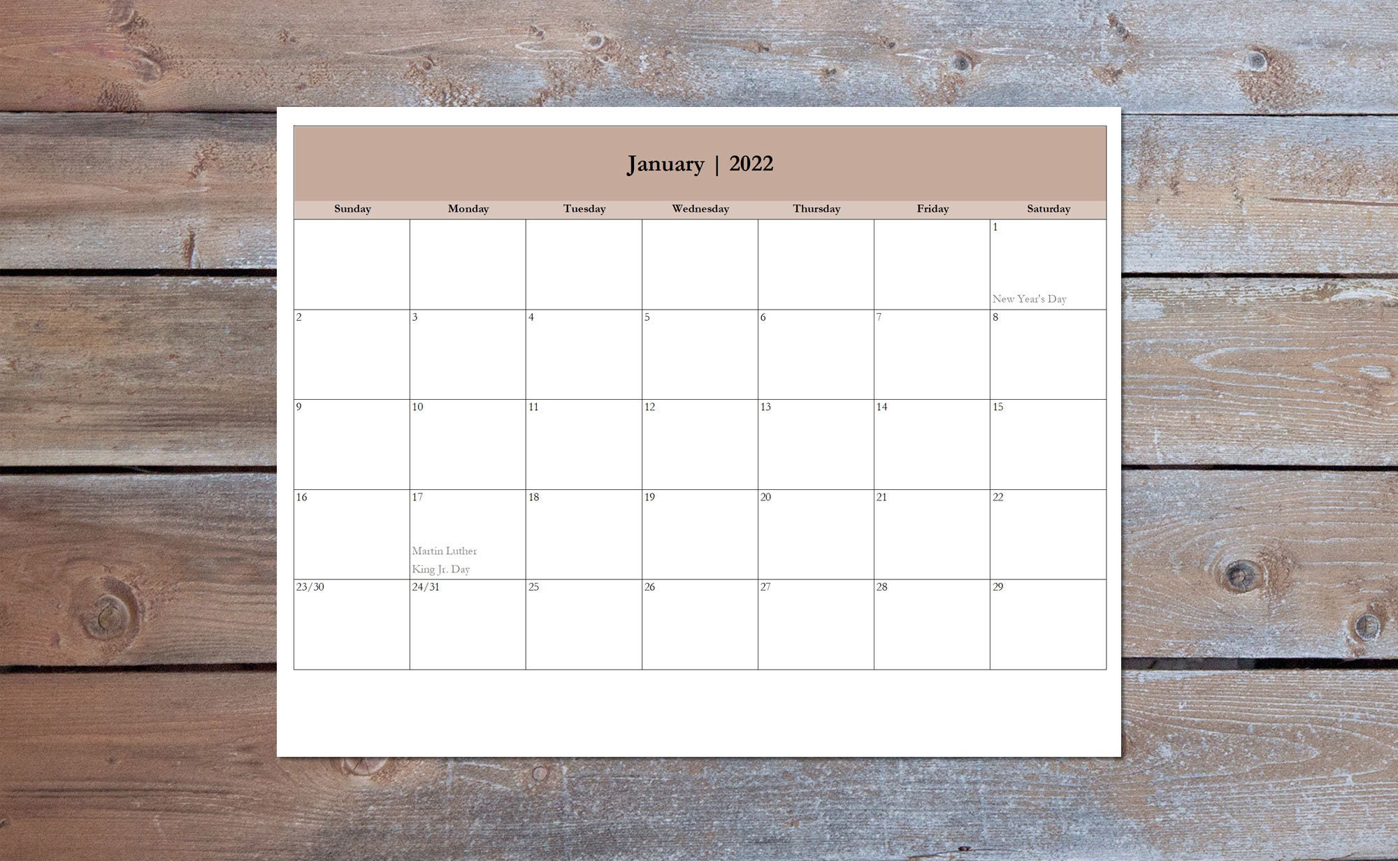 2021-2022 Printable Academic Planner Kit - Etsy