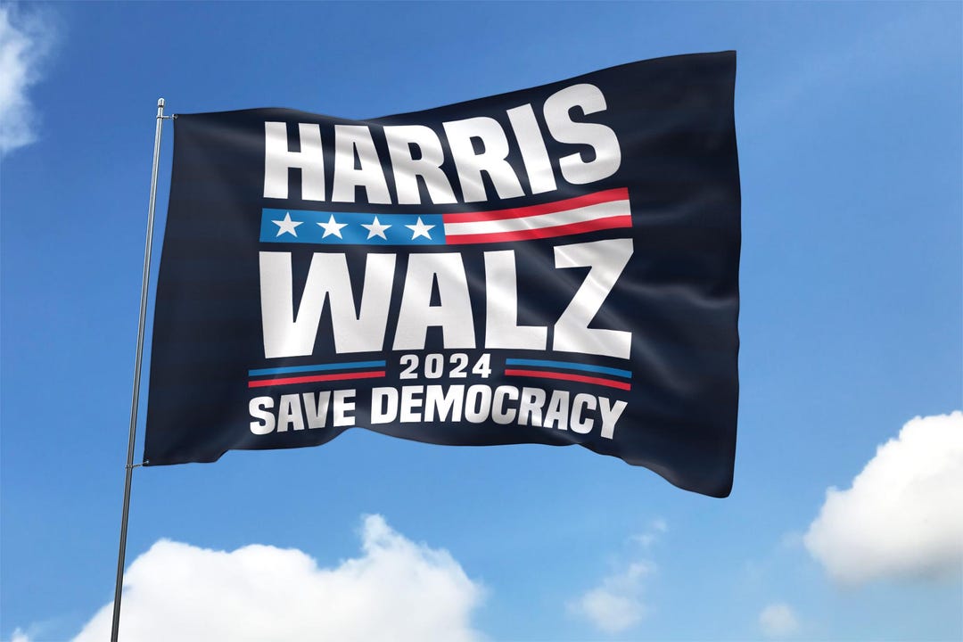 Harris Walz Flag/president Kamala Harris 2024 Flag/election Flag/kamala ...
