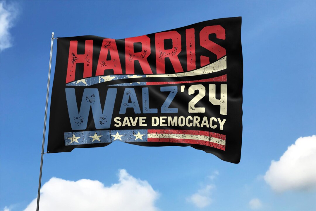 Harris Walz Flag/president Kamala Harris 2024 Flag/election Flag/kamala ...