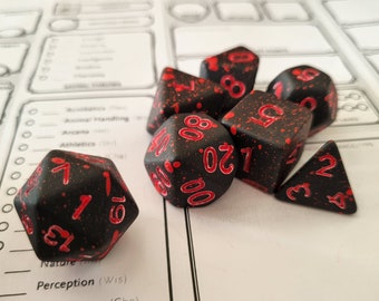 Blood Dice - Etsy