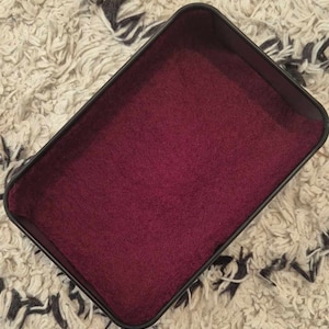 Black Metal Dice Tin DND RPG Storage Box - Etsy