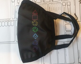 Dice Face Mask - Etsy