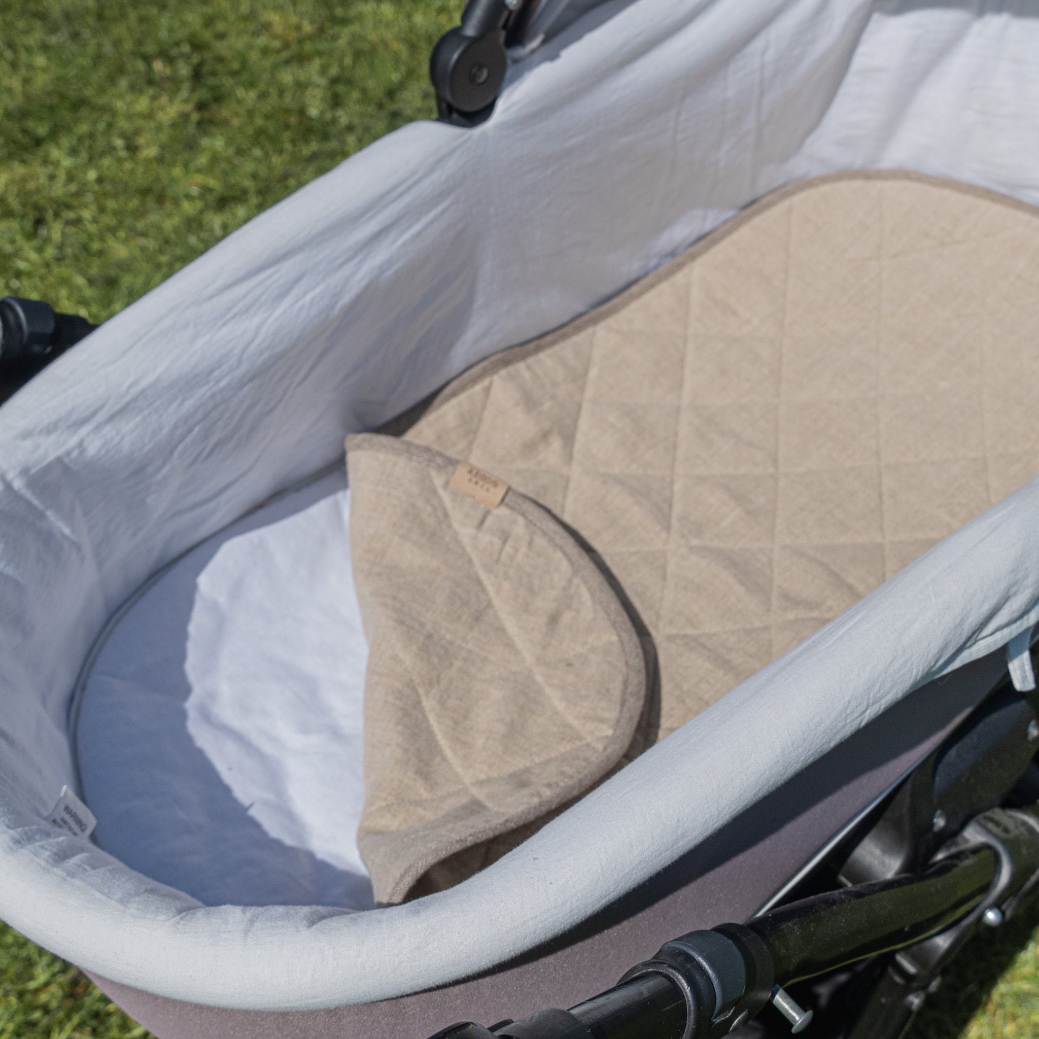 Linen Carrycot Cover Stroller Cradle Liner | Baby Stroller Linen Liner ...