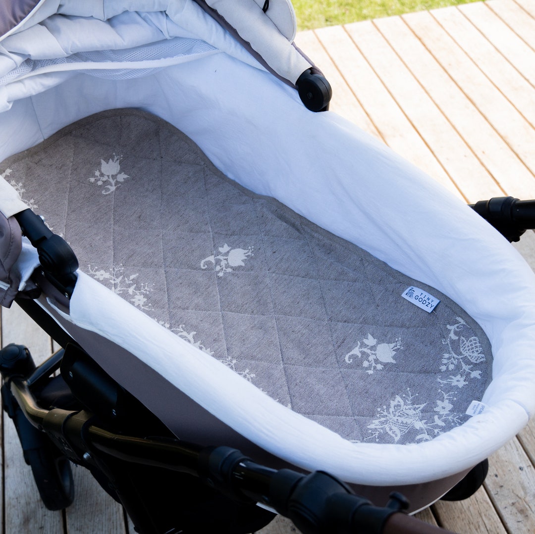 Linen Stroller Cover Cradle Liner Baby Stroller Linen Liner Newborn ...