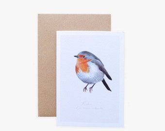 Robin Birthday Card - Etsy