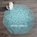Crochet Doily PATTERN, Instant PDF Doily, Crochet Tablecloth PATTERN ...
