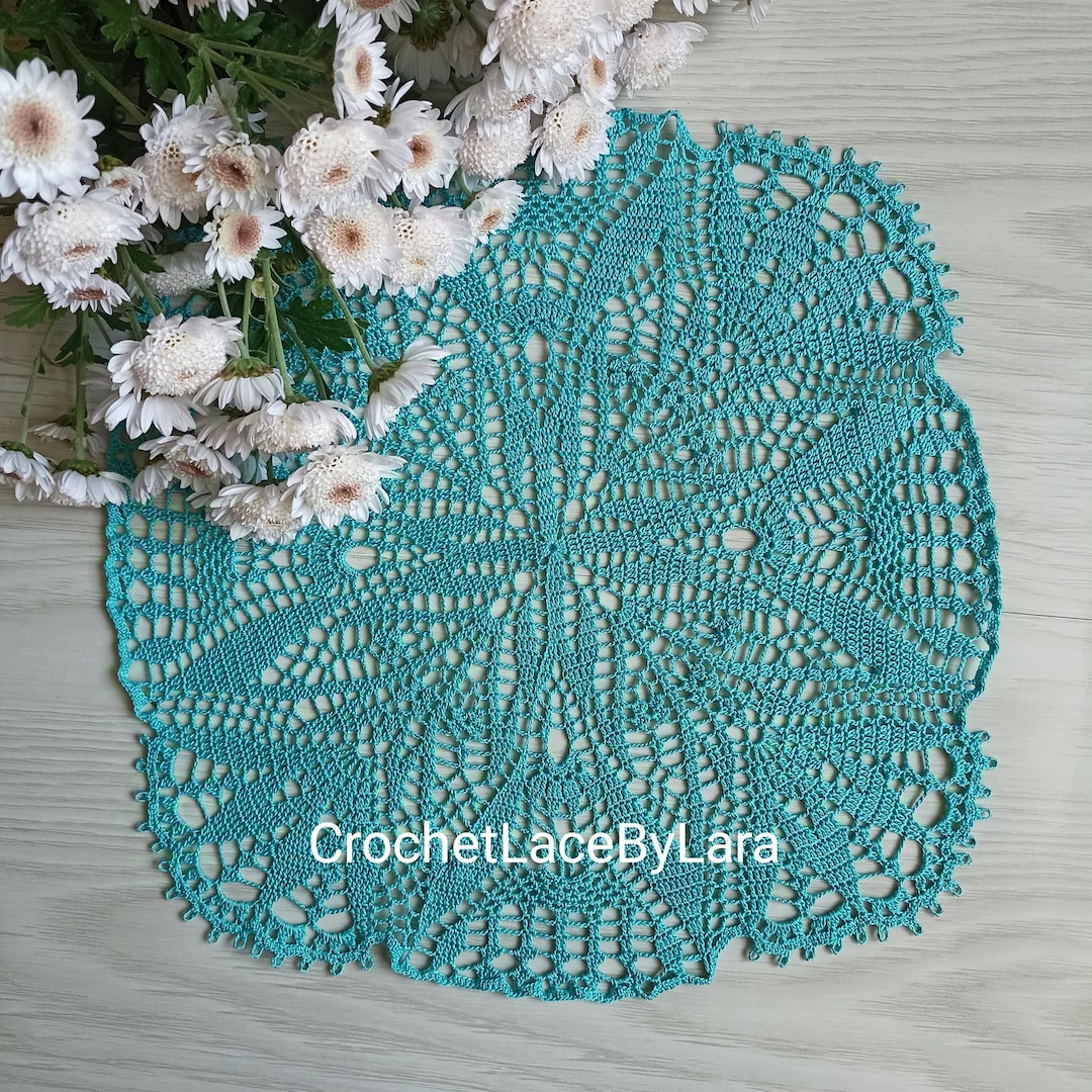 Square Crochet Doily Pattern, 11-inch (PDF Pattern) - Etsy
