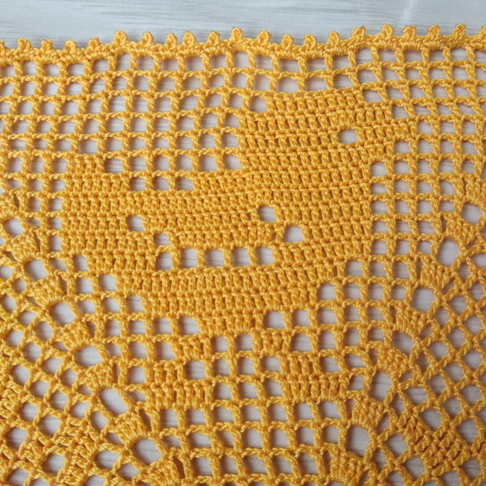 Easter Crochet Doily, Chicken Doily, Easter Decor, Yellow Crochet Doily ...