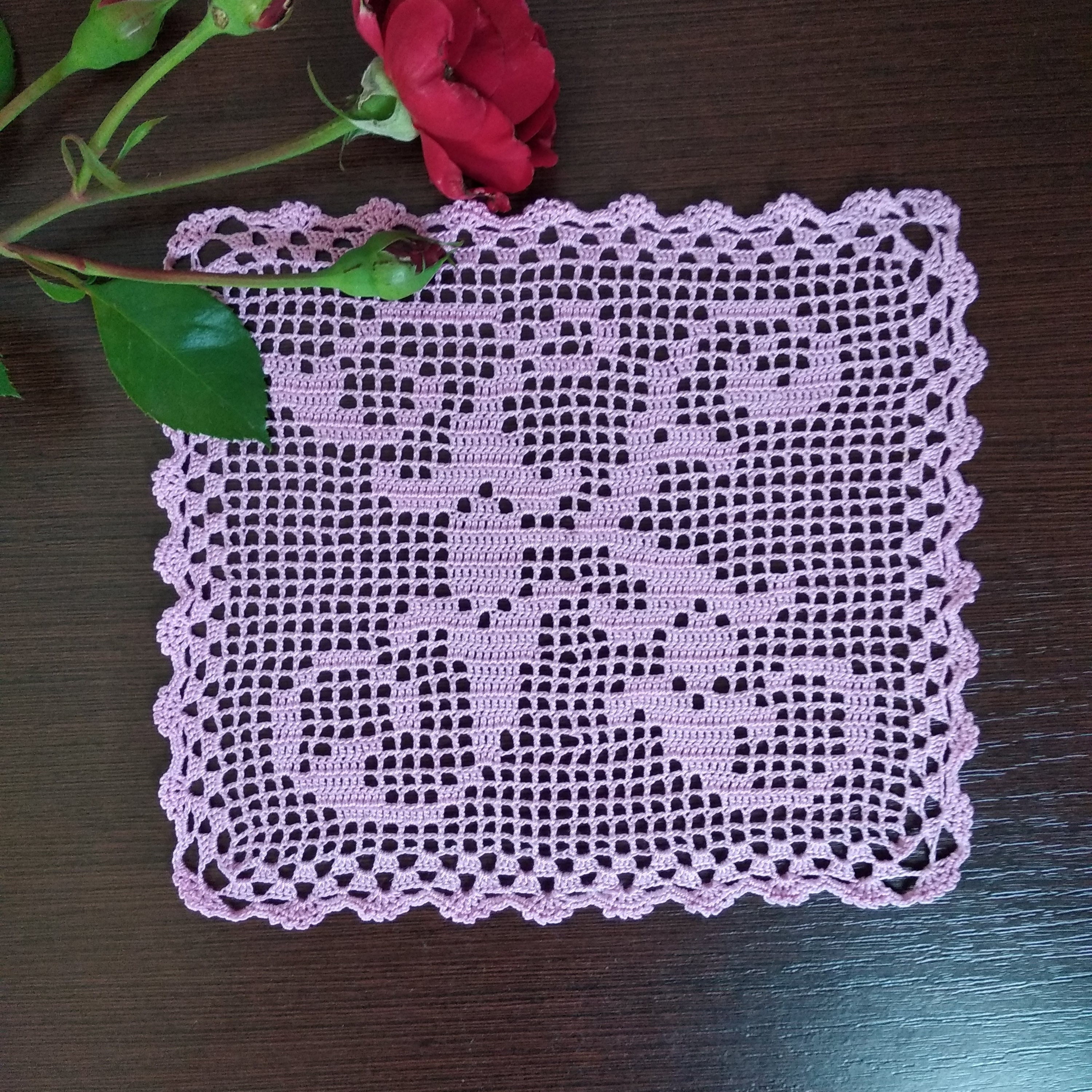 Letter Coaster Crochet Letter Doily Name Doily Personalized - Etsy