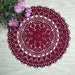Crochet Doily PATTERN, Instant PDF Doily, Crochet Tablecloth PATTERN ...