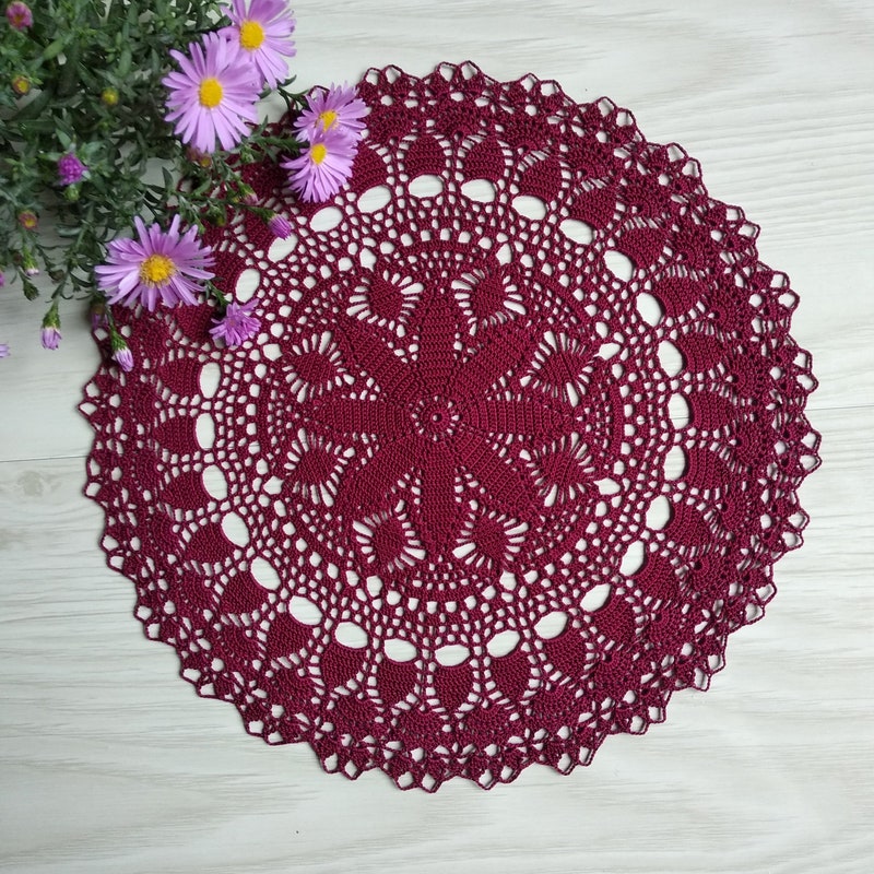 Round Lace Doilies - Etsy