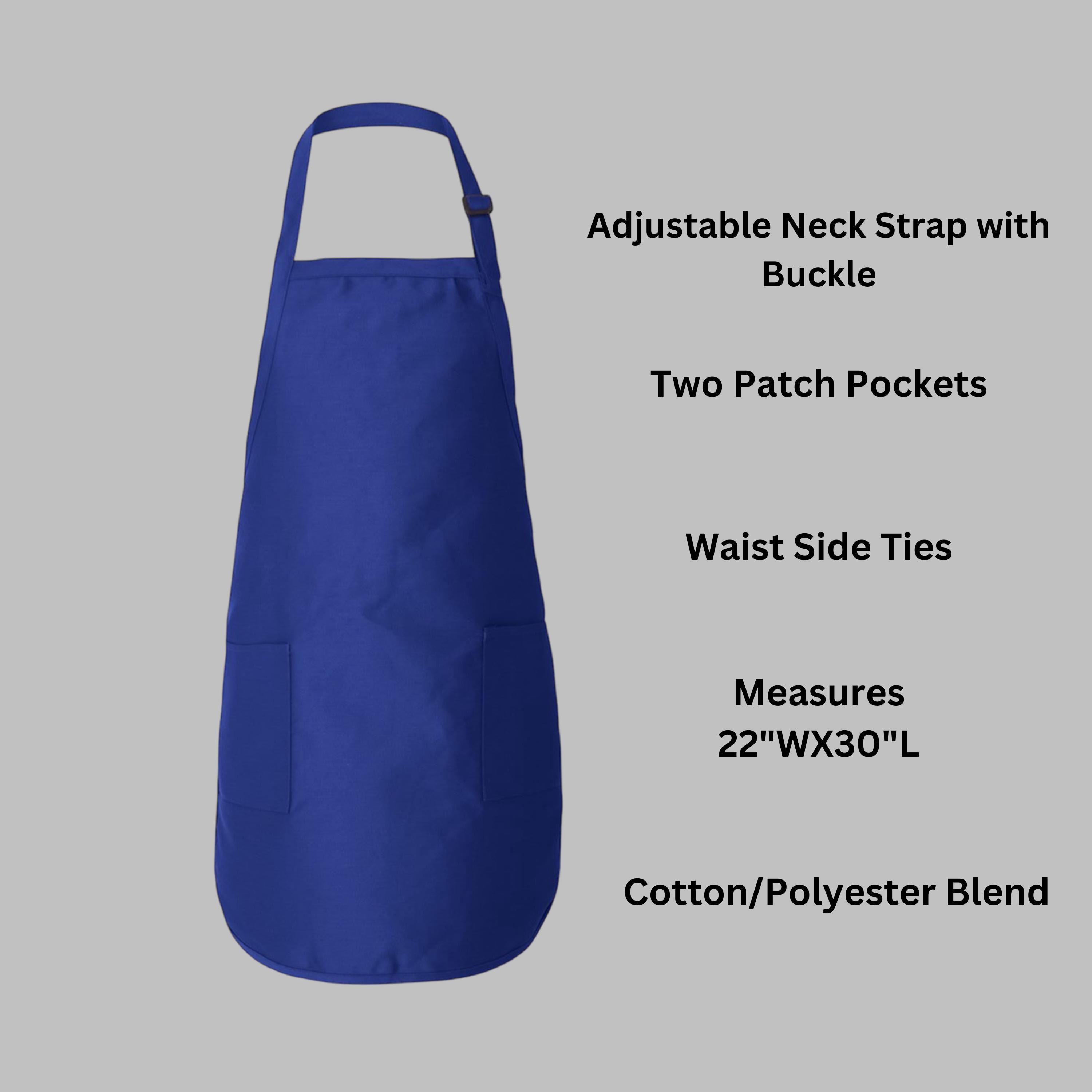 LA Dodgers Baseball MLB BBQ Apron-decals Included-add Optional Player ...