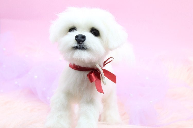 Custom Life Size Dog Replica Needle Felted Dog | Etsy