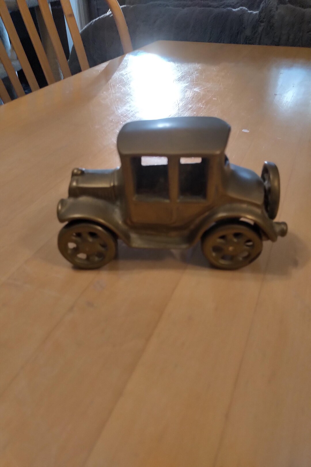 Vintage Diecast Brass Model T Jalopy Toy - Etsy