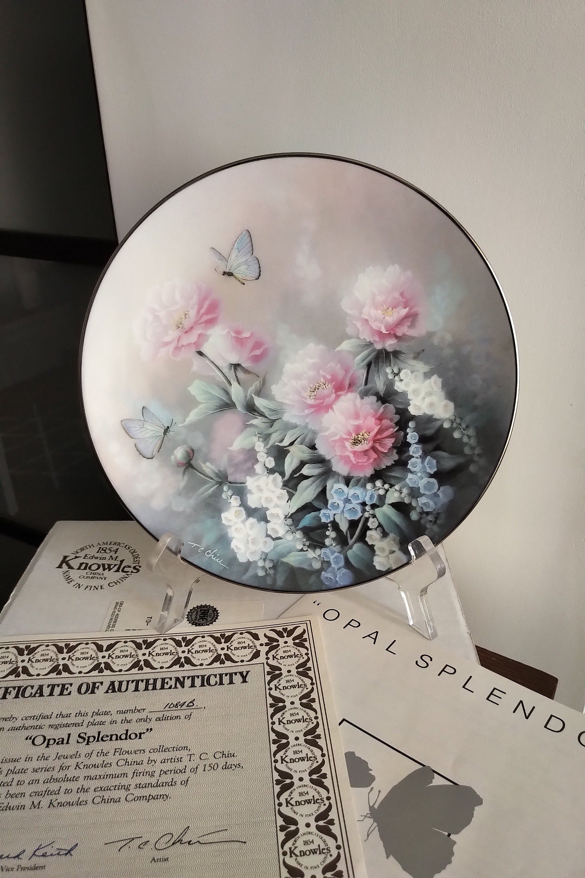 8 Edward Knowles jewels of the Flowers Plate Collection - Etsy