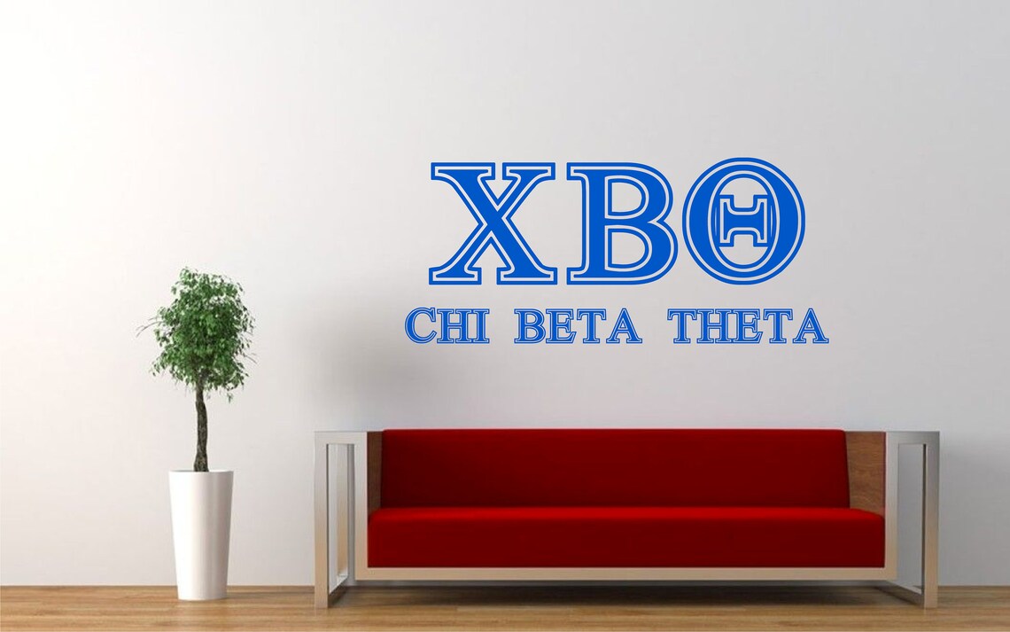 Custom Sorority Wall Decal Fraternity Wall Decal Greek - Etsy
