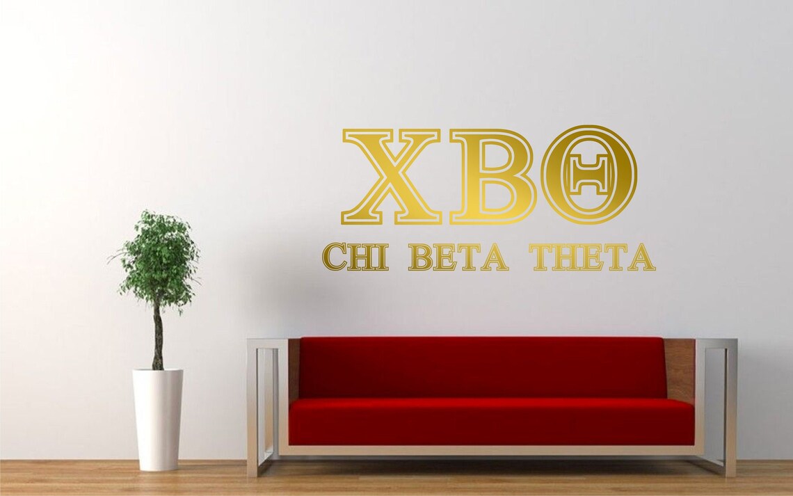 Custom Sorority Wall Decal Fraternity Wall Decal Greek - Etsy