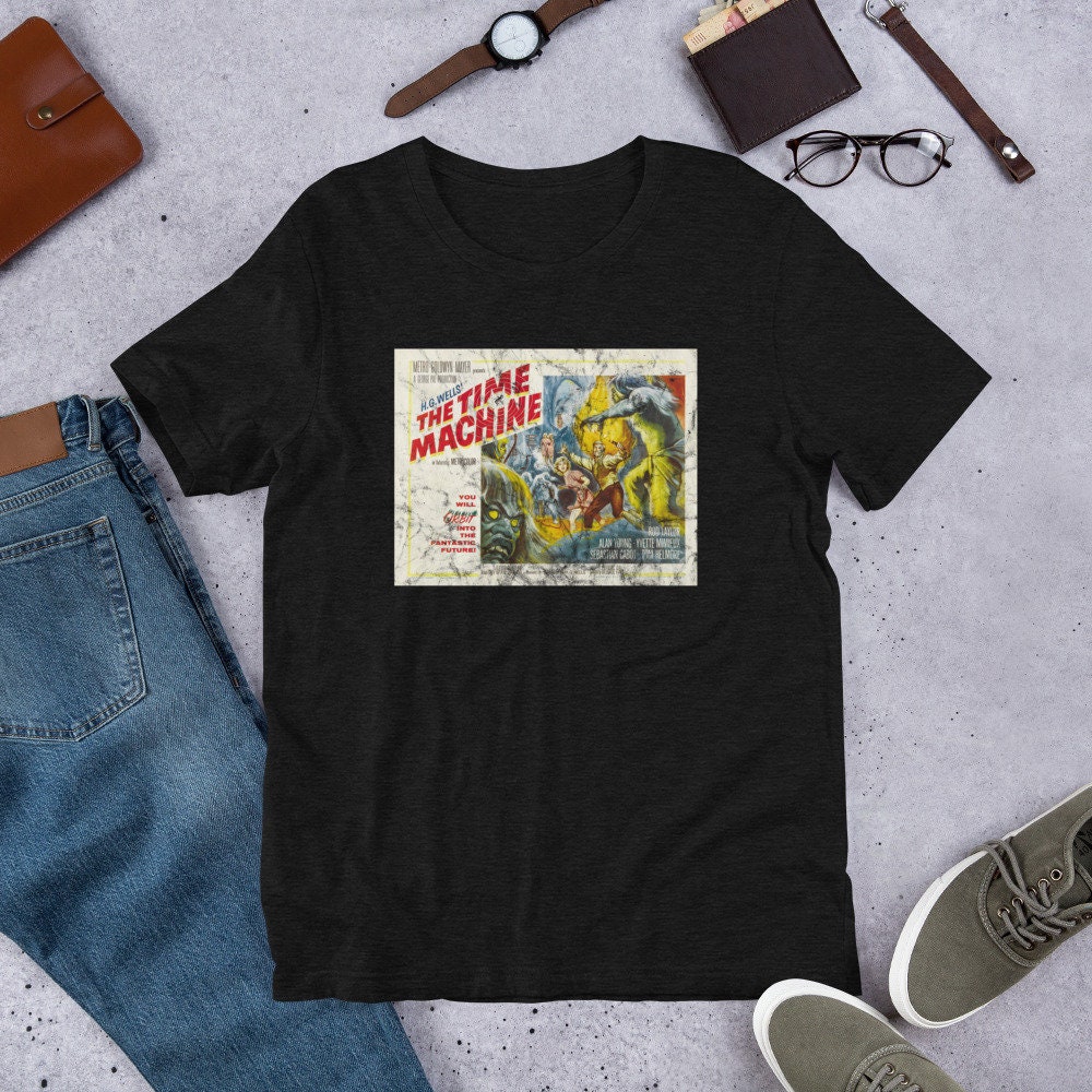 The Time Machine Retro Movie Art Shirt Cult Classic Tee - Etsy