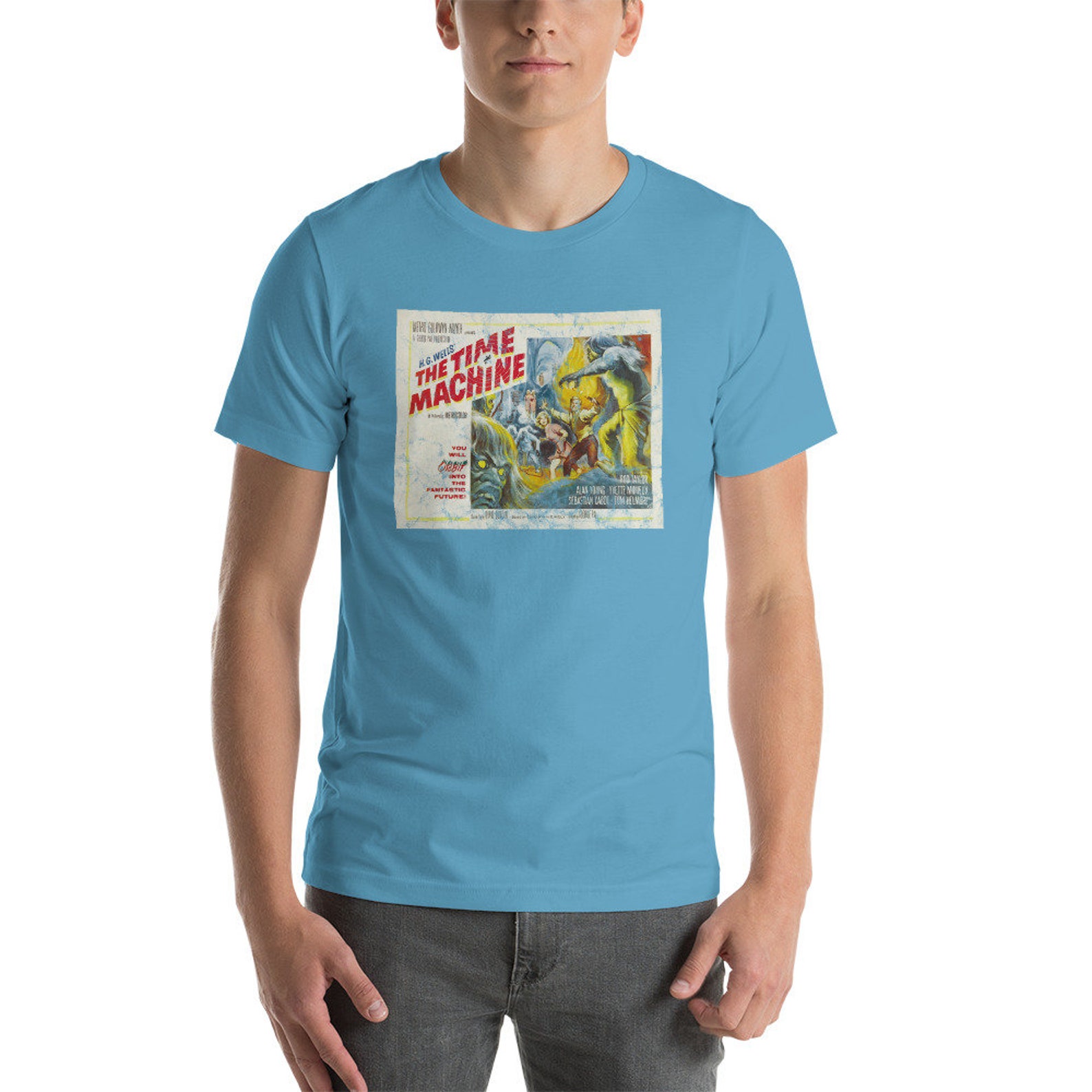 The Time Machine Retro Movie Art Shirt Cult Classic Tee - Etsy