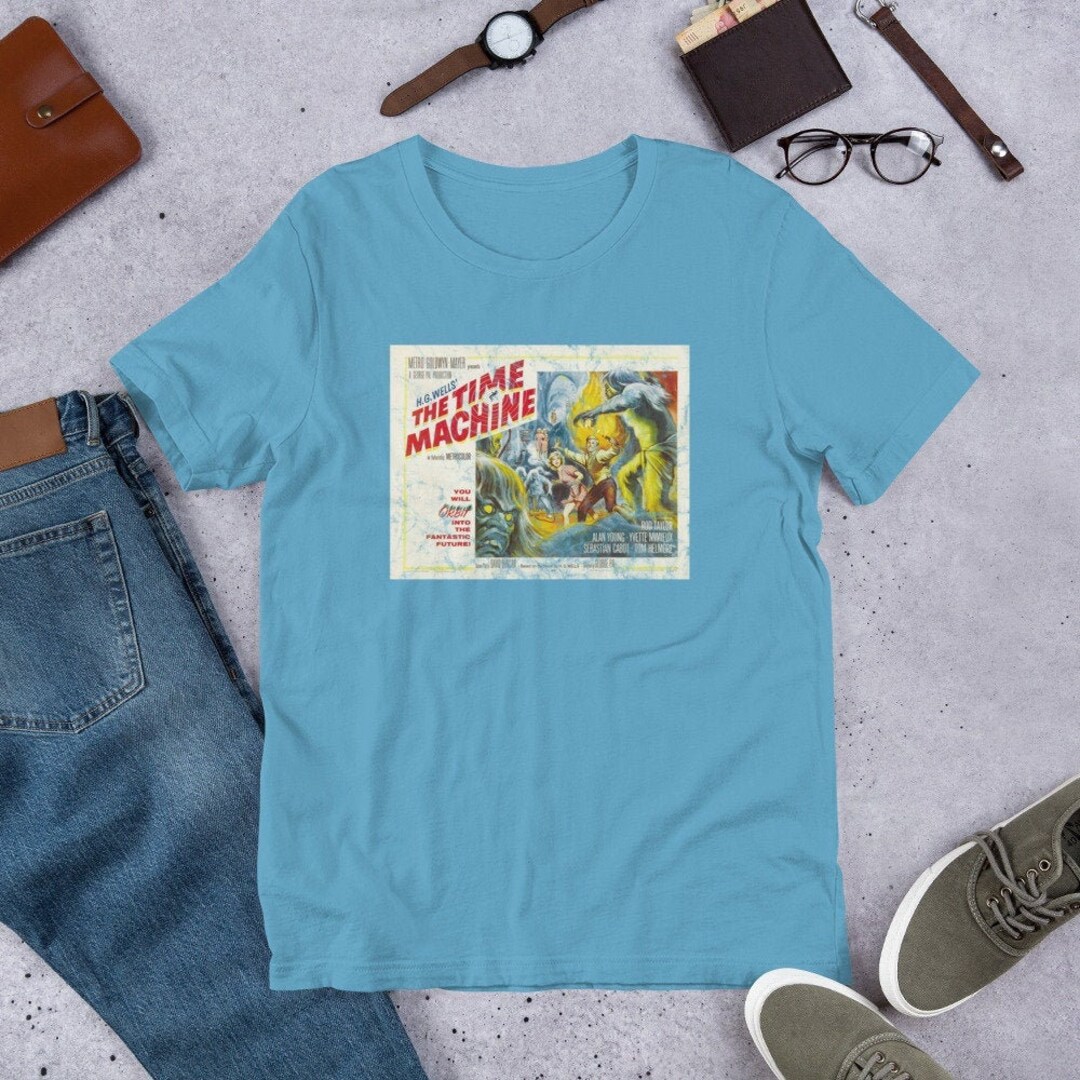 The Time Machine Retro Movie Art Shirt Cult Classic Tee - Etsy