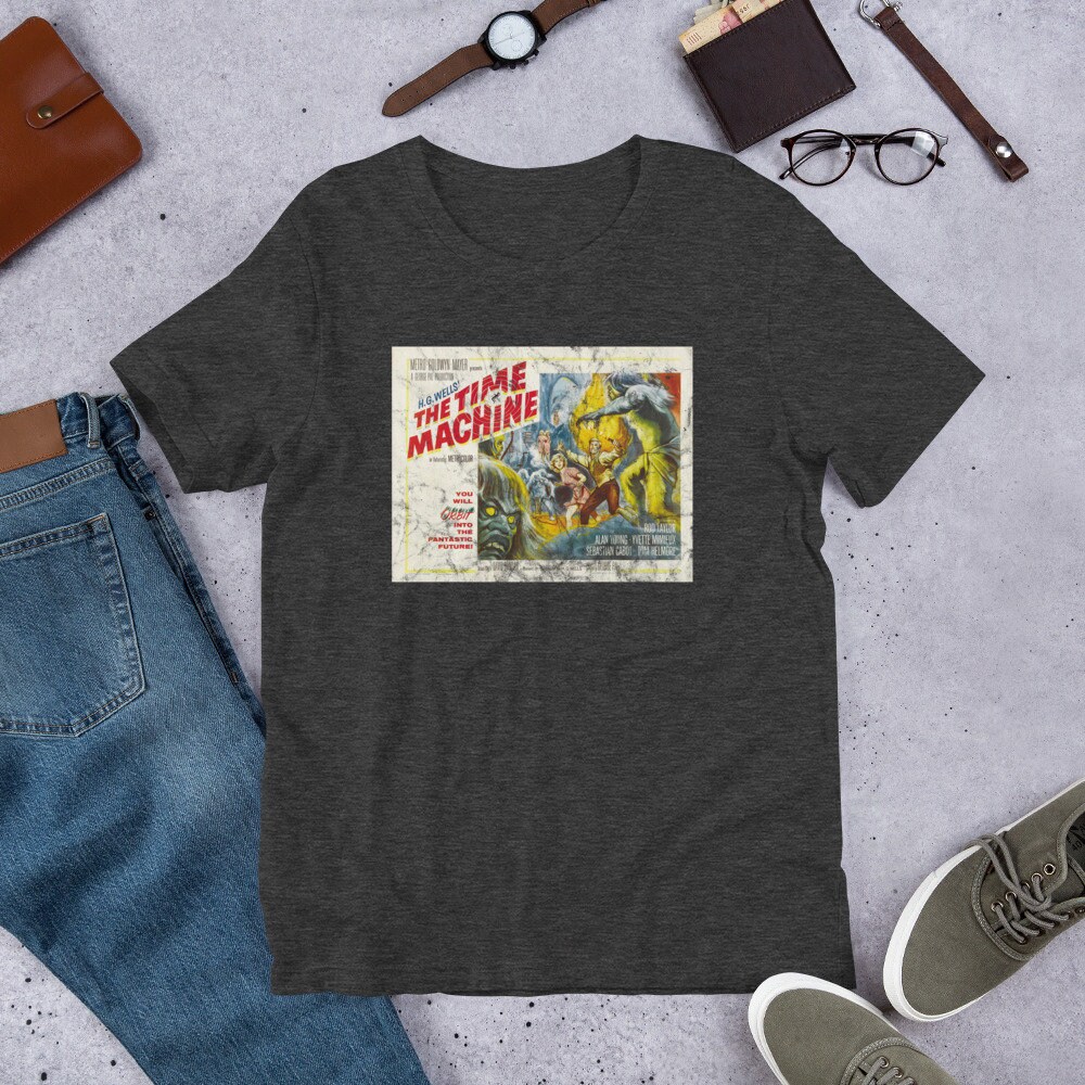 The Time Machine Retro Movie Art Shirt Cult Classic Tee - Etsy