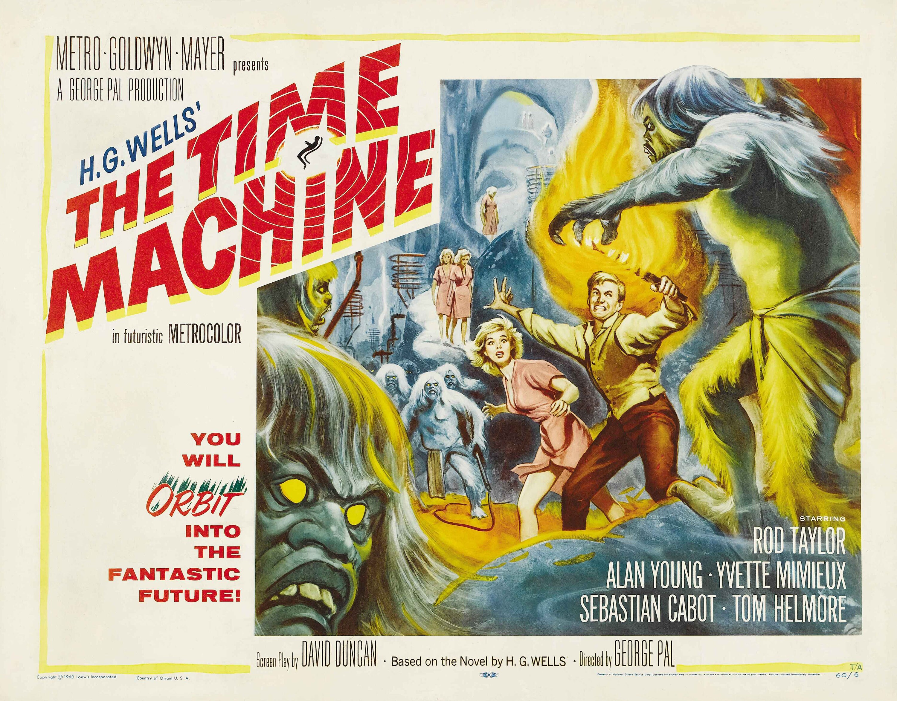 The Time Machine Retro Movie Art Shirt Cult Classic Tee - Etsy