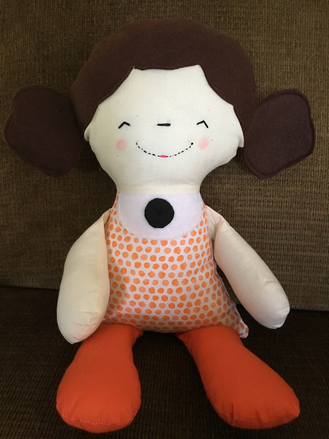 Rag Doll 18 Inches Felt Hair - Etsy