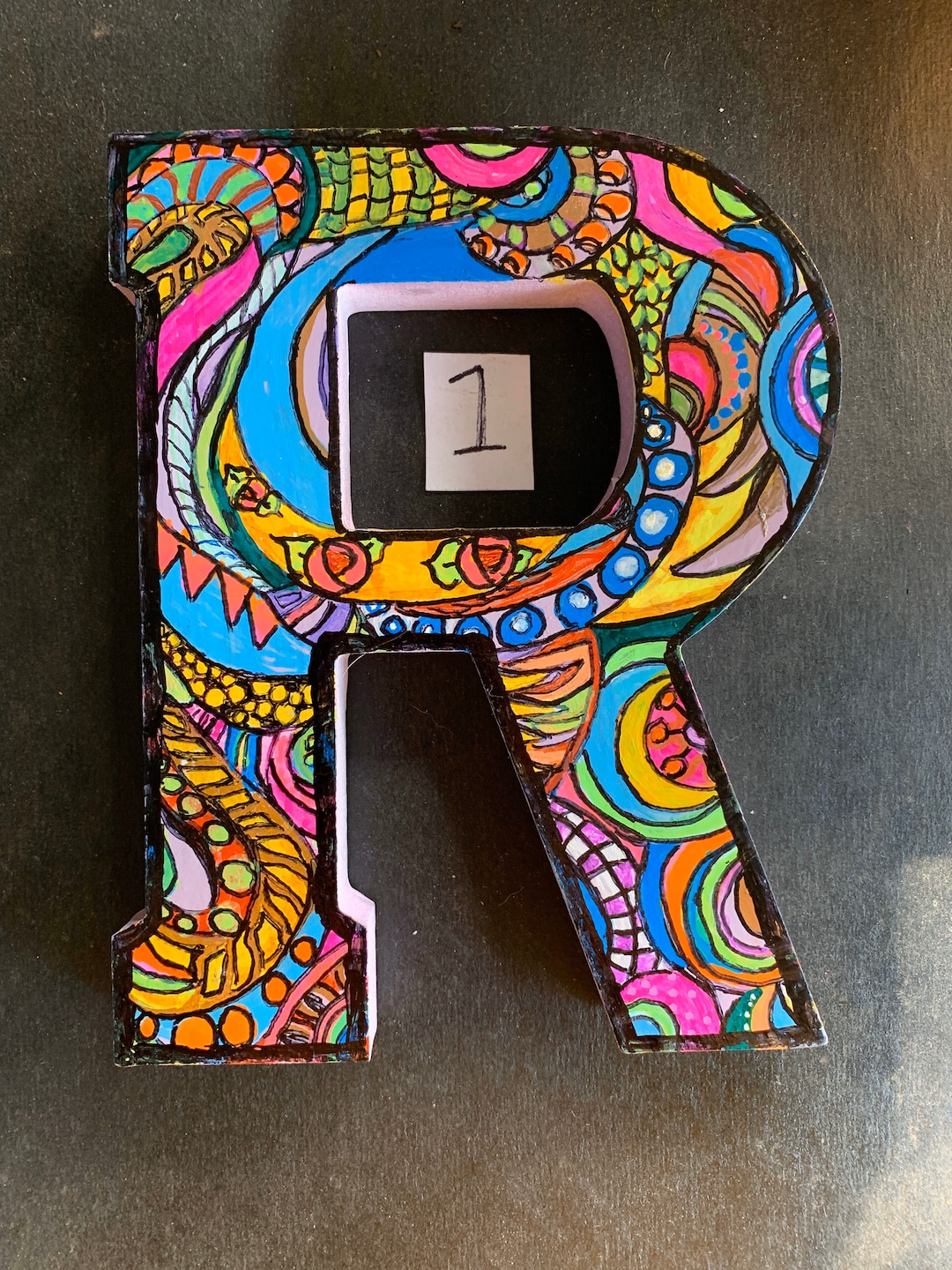 6 " Wood Letter R - Etsy