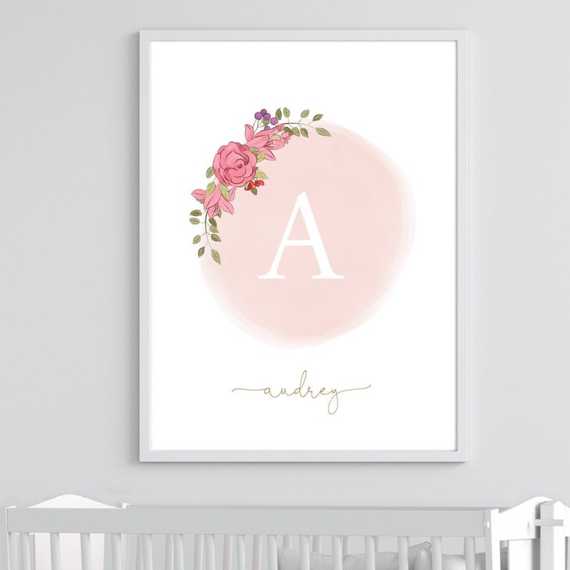 Baby Name Print - Etsy