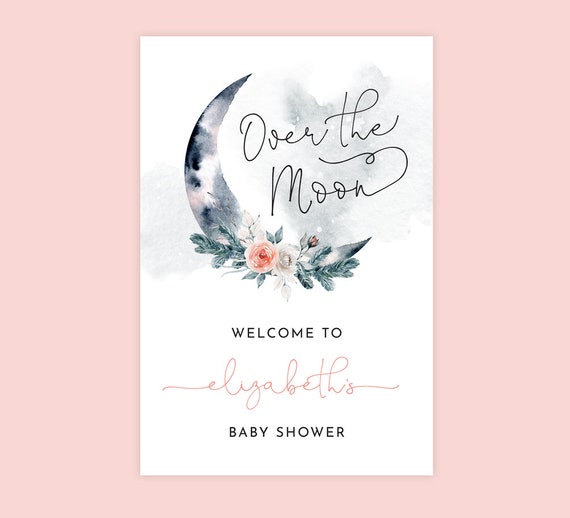Crescent Moon Baby Shower