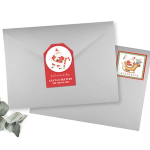 Editable Elf Santa Letter | Return Christmas Elf Letter From North Pole ...