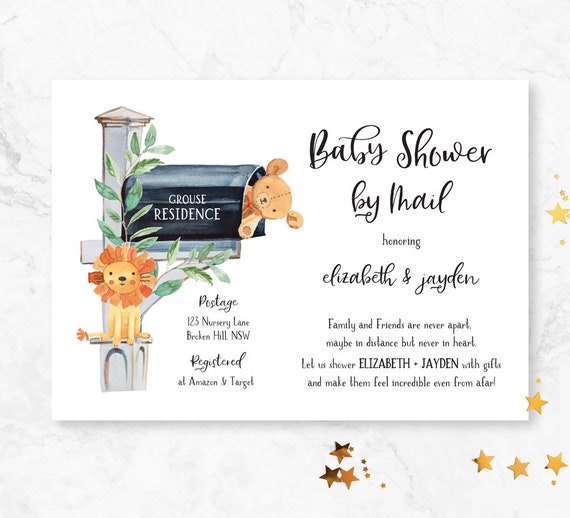 Baby shower by mail store
