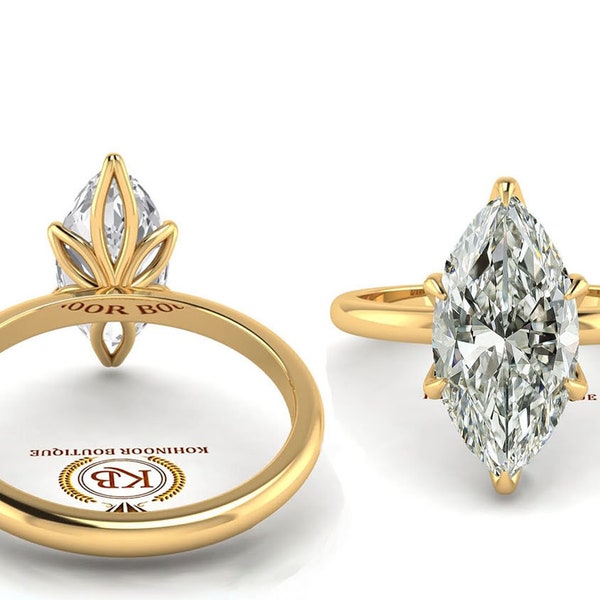 Tulip Setting Ring - Etsy