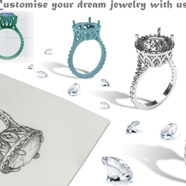 Custom Ring Design - Etsy