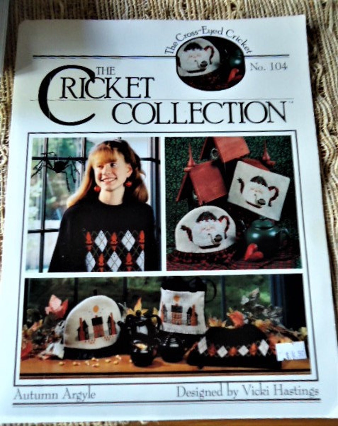 Cricket Collection Leaflet 104 " Autumn Argyle" - Etsy