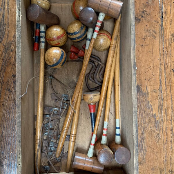 Croquet Set - Etsy UK
