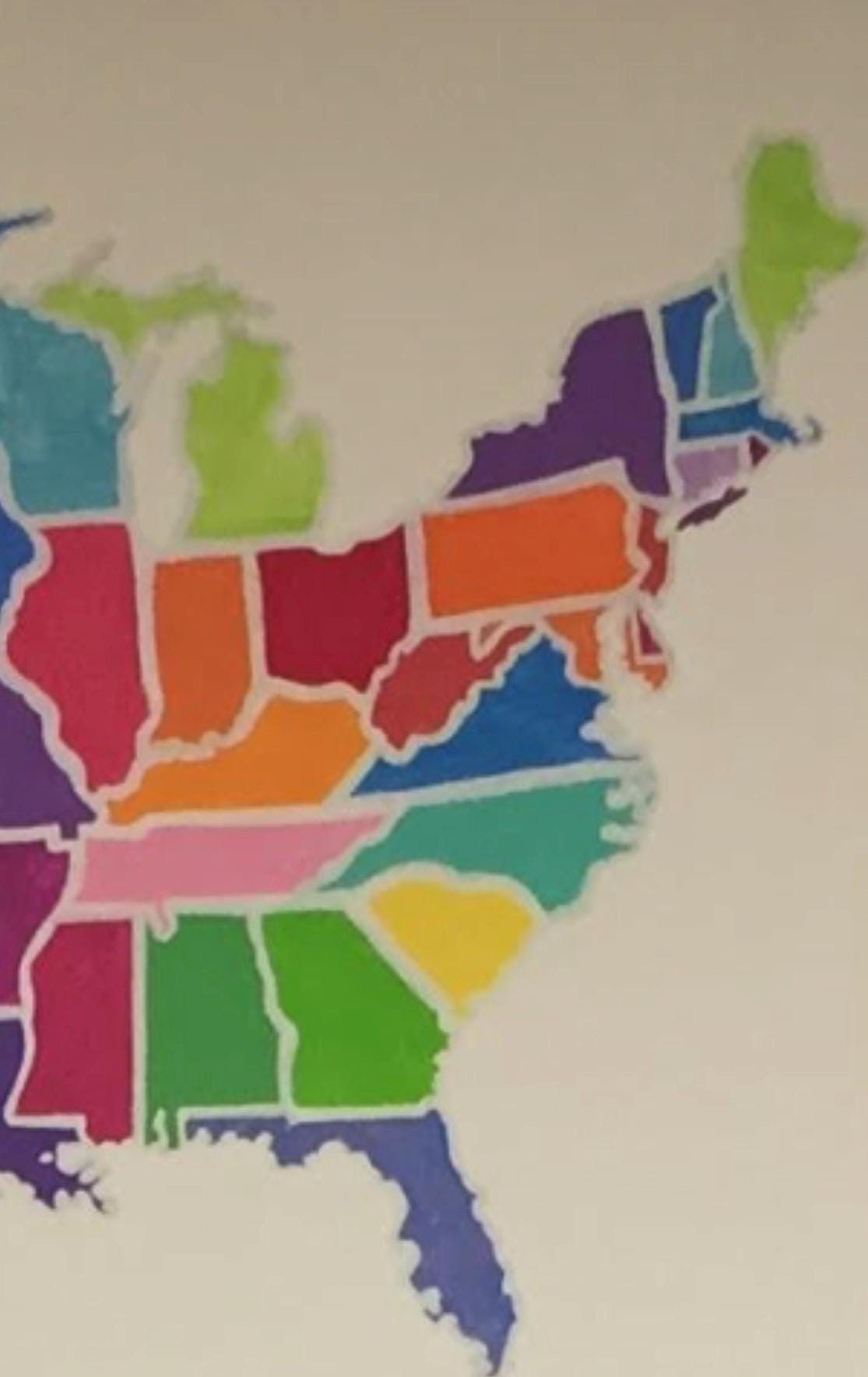 United States Map (customizable) - Etsy