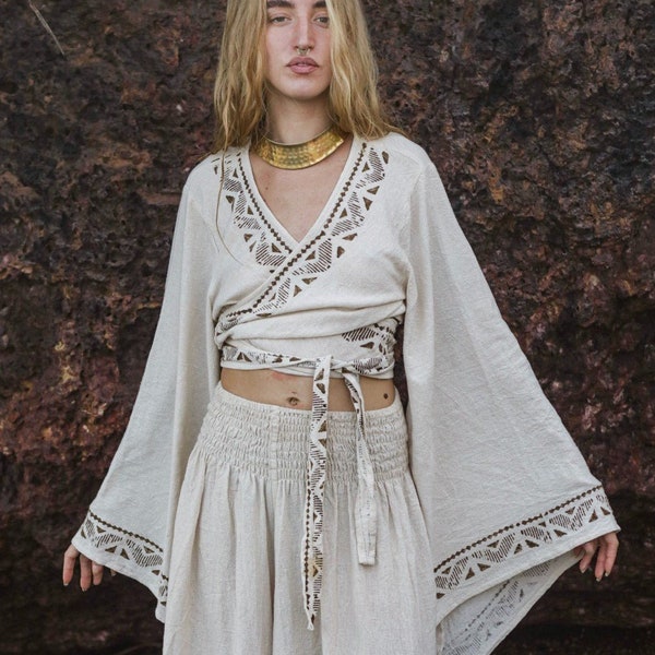 Tribal Crop Top - Etsy