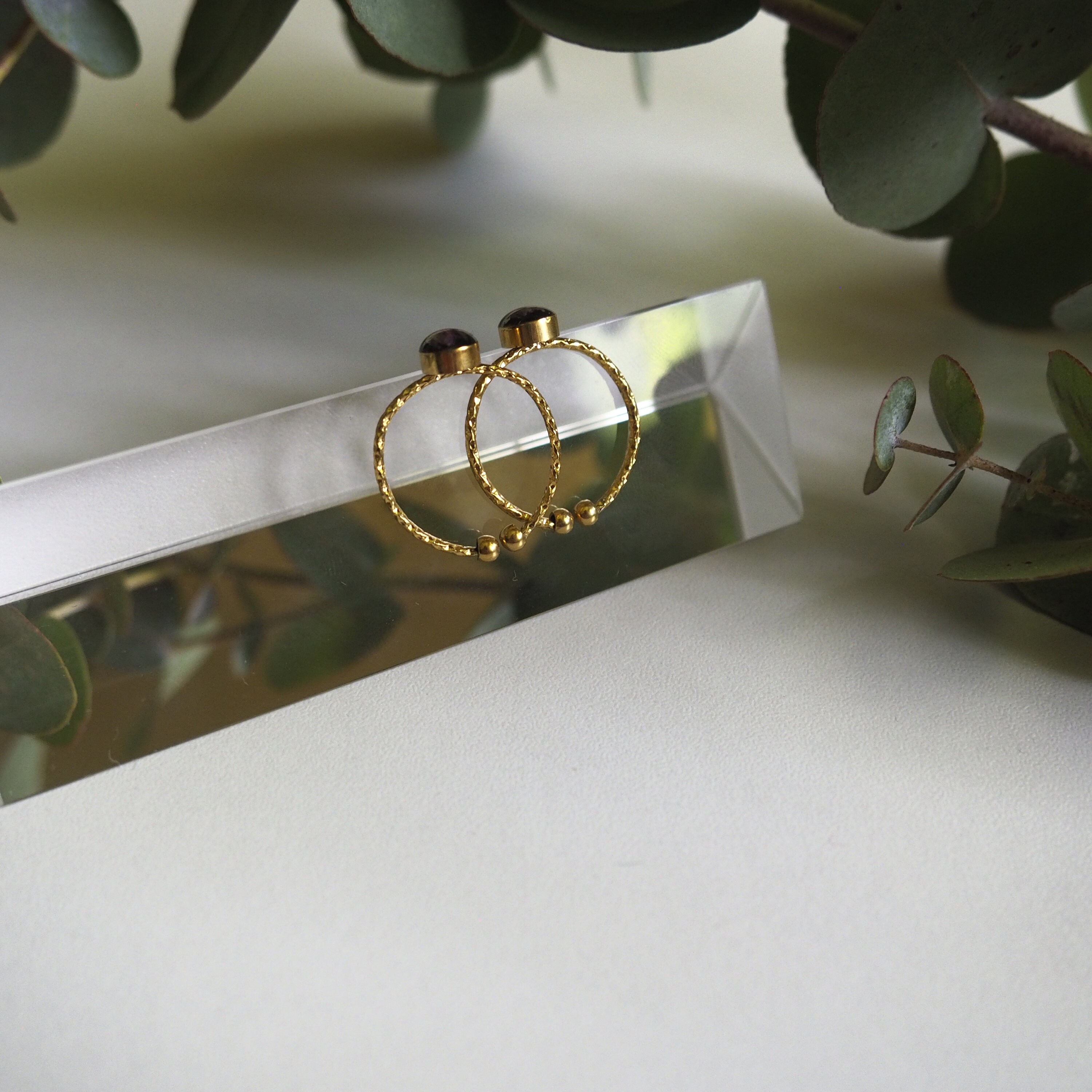 Adjustable ring / Stainless steel ring | Etsy