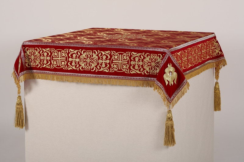 Orthodox Tablecloth on the Throne or Altar Church Utensils New in Cm 1 ...