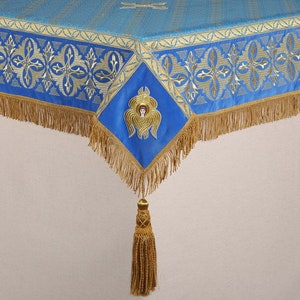 Orthodox Tablecloth on the Throne or Altar, Embroidered Religious Altar ...
