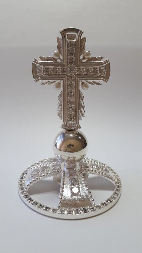 Orthodox Mitre miter Cross. Jewelry for a Traditional - Etsy