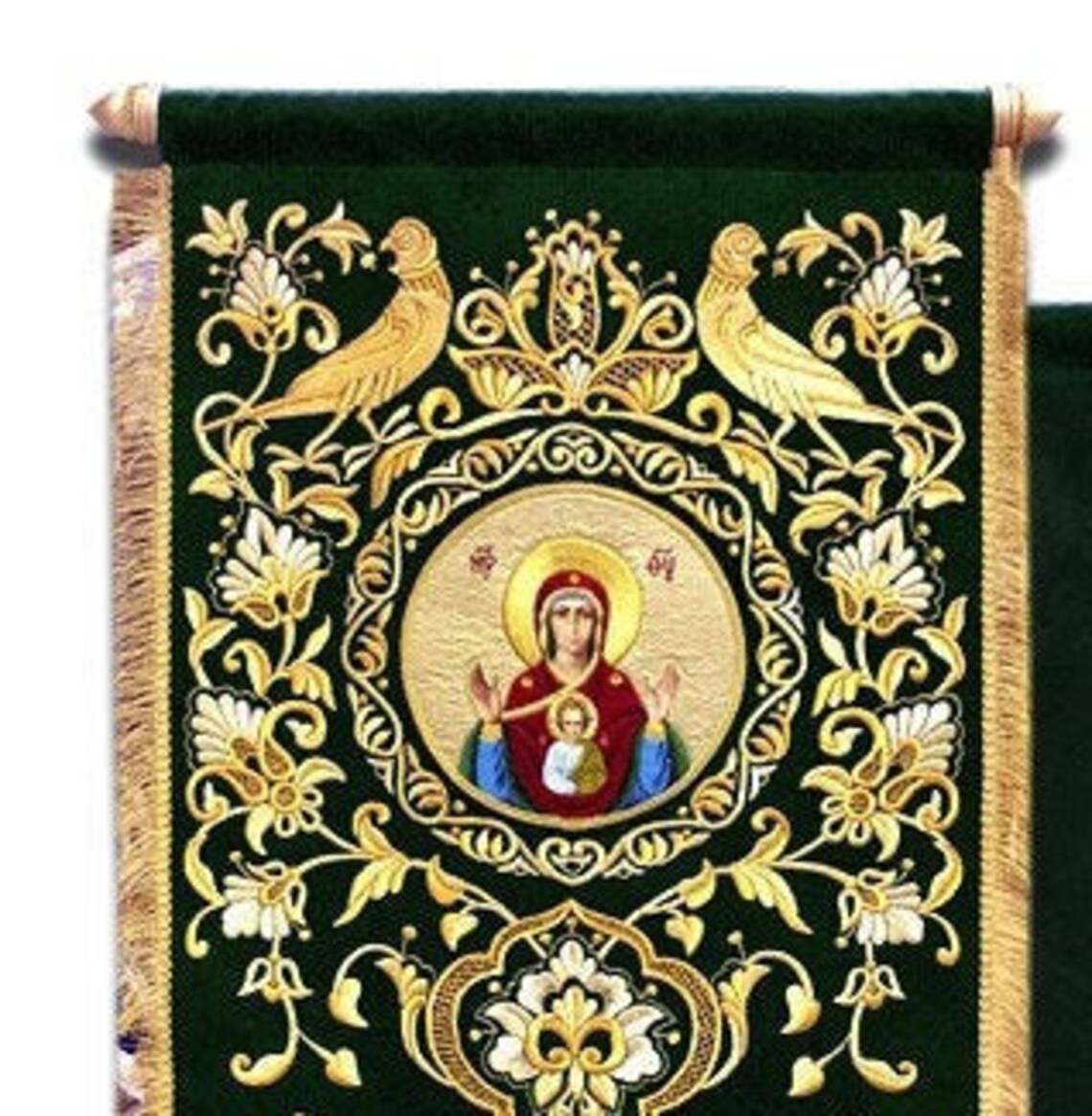 Gonfalon Religious Pennant Hanging Flag Banner Fabric - Etsy